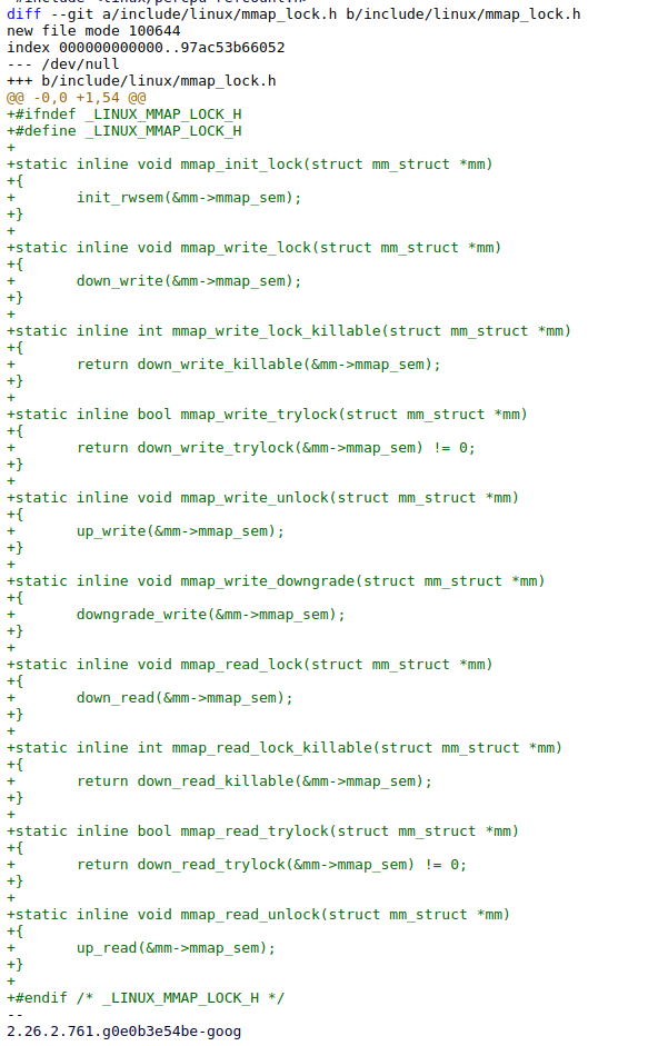 mmap_lock 进化史 | 奇变偶不变